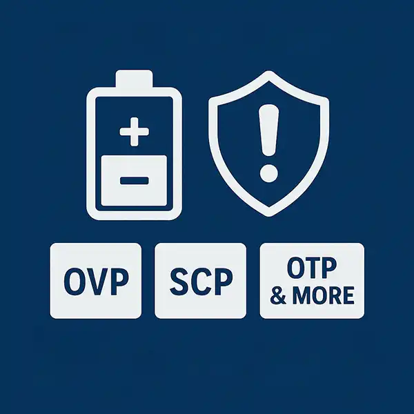 Battery Protection Features Explained: OVP, SCP, OTP & More